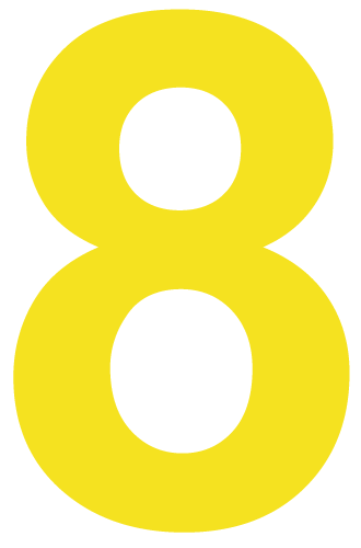 Race Numbers - Day Glo Yellow | Raceline Motorsport Racewear